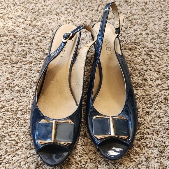 Vaneli | Shoes | Vaneli Navy Heels 75 | Poshmark